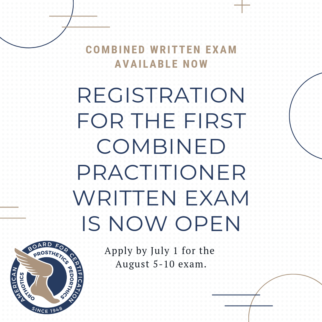 ABC Debuts Combined Practitioner Exam